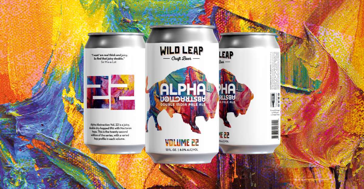 Alpha Abstraction Double IPA Volume 22 by Wild Leap