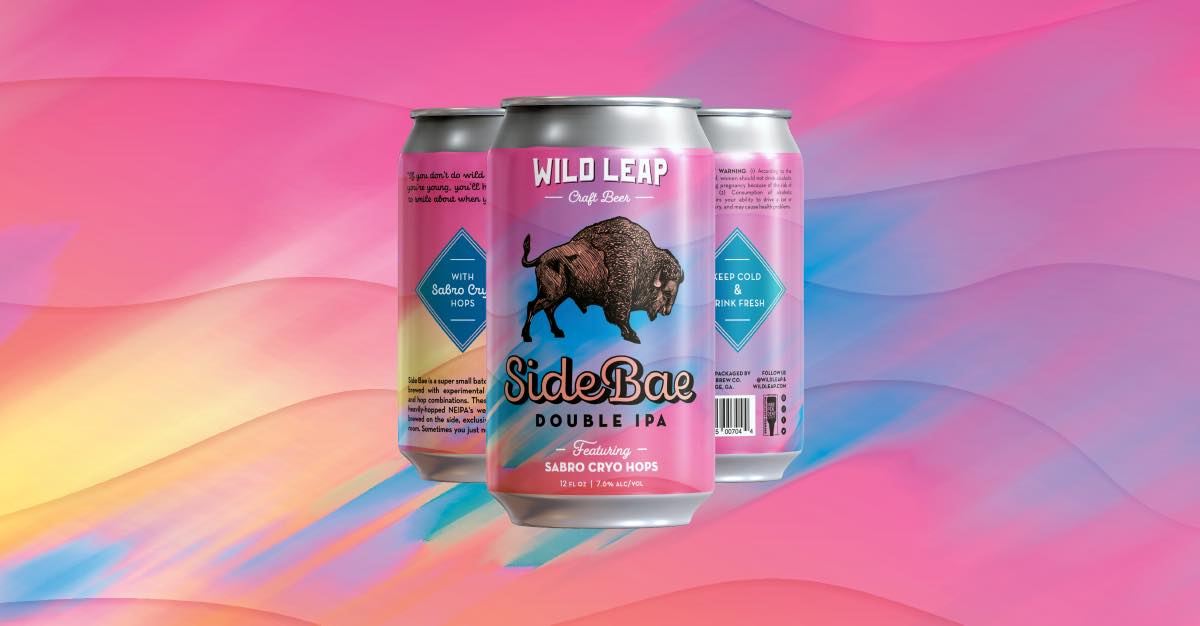 Side Bae Double IPA - Sabro Cryo Hops by Wild Leap