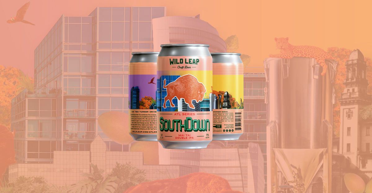 SouthDown ATL SERIES Mai Tai Double IPA by Wild Leap