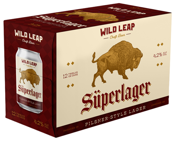 Süperlager Pilsner-Style Lager by Wild Leap