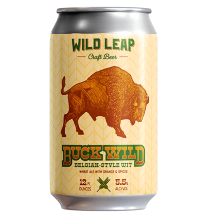 Buck Wild Belgian-Style Wit by Wild Leap